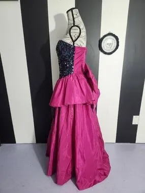 Alfred Angelo | Dresses | Alfred Angelo Hot Pink Prom Dress Label ...